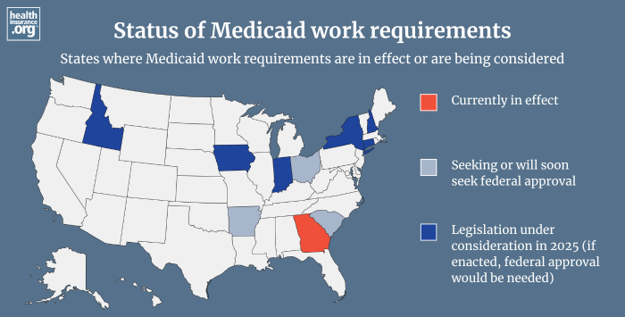What is a Medicaid work requirement? | healthinsurance.org